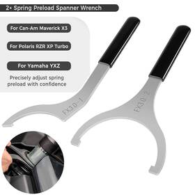 JT-MOTOR 4652 Spring Preload Spanner Wrench Kit Fox Am